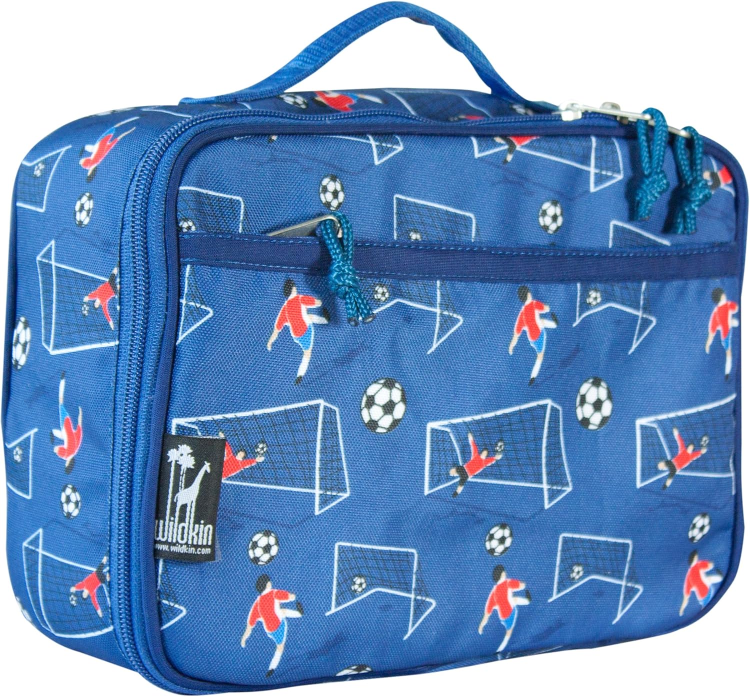 Amazon.com: Wildkin Boy Soccer Lunch Box: Home & Kitchen