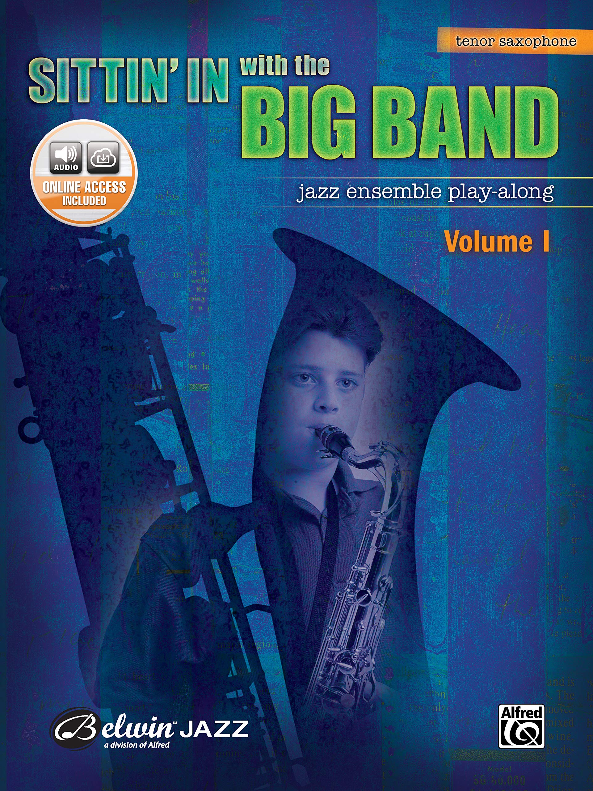 Amazon.com: Sittin' In with the Big Band, Vol 1: Tenor Saxophone, Book ...