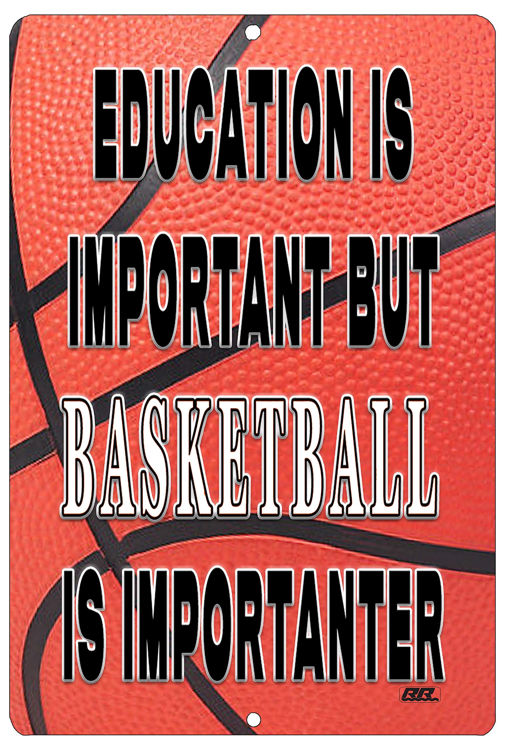 Amazon.com: Rogue River Tactical Funny Basketball Player Metal Tin Sign ...