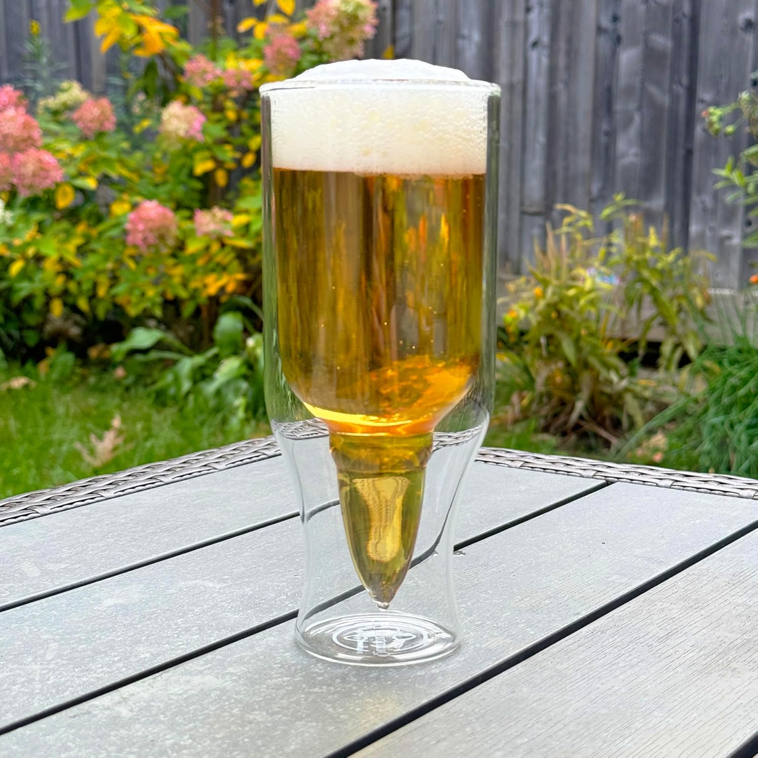 Amazon.com | Quantum Lux 50 Caliber Bullet Shape, Borosilicate Beer ...