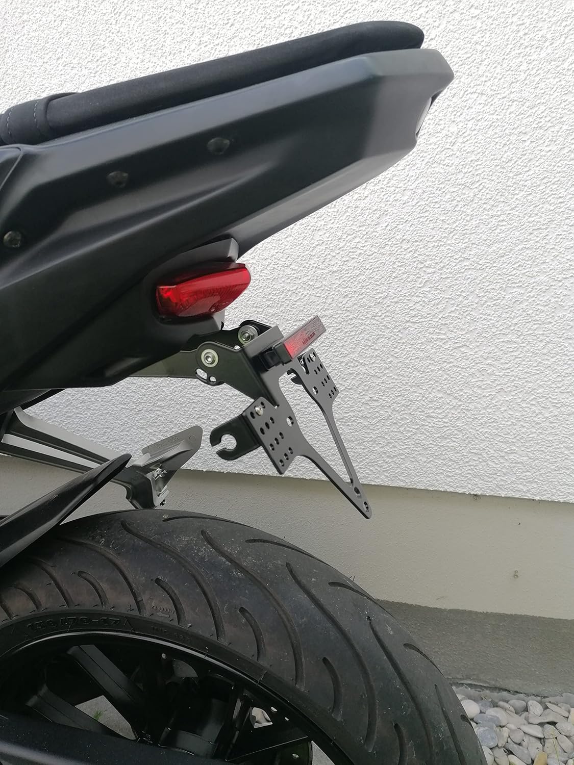 Kennzeichenhalter GroFaTec EVO Set für Yamaha MT 125 Bj.14-19 ...