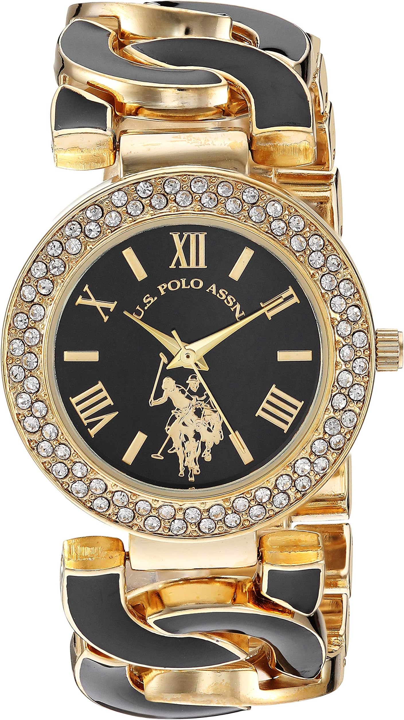 U.S. Polo Assn. Sport Men's US9322 Sport Watch with Navy Silicone Band ...