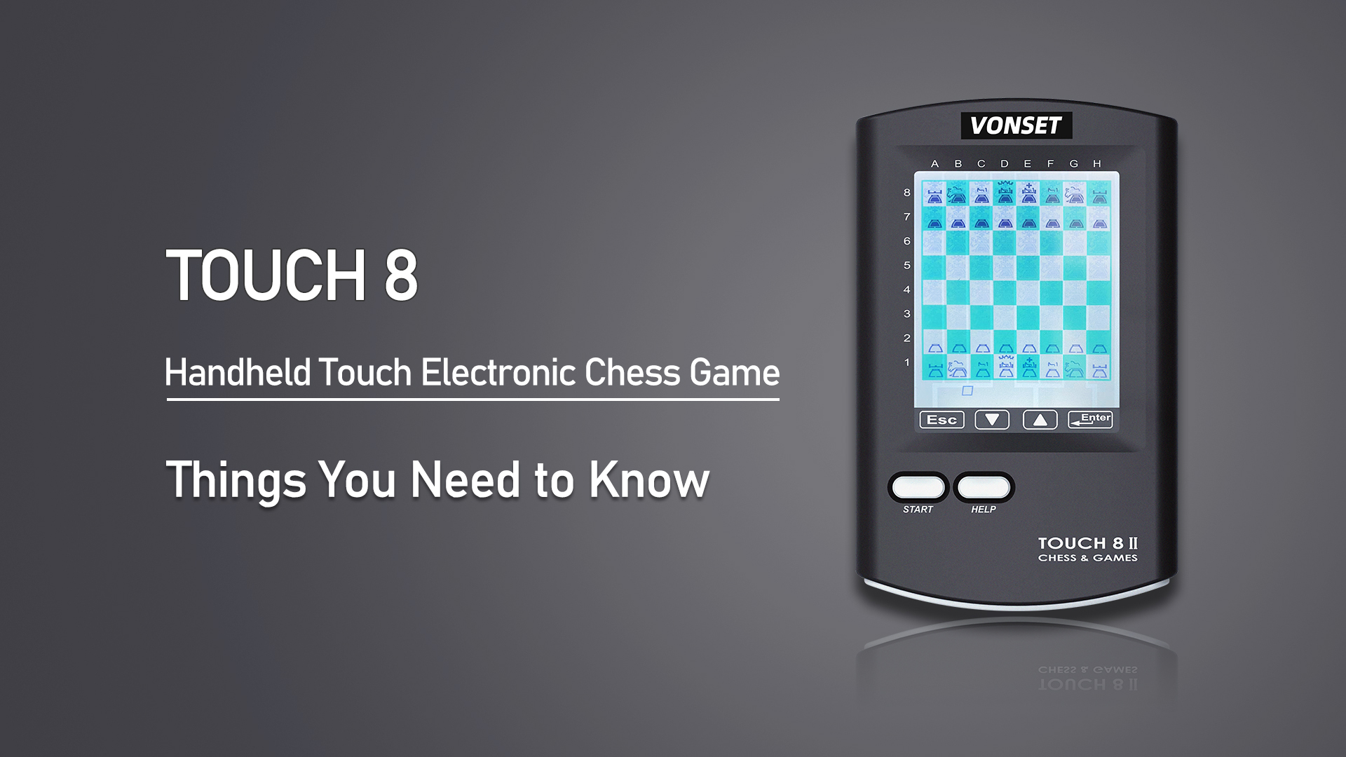 Watch Touch 8 Electronic Chess Game Touch Chess Set QS Guide on Amazon Live