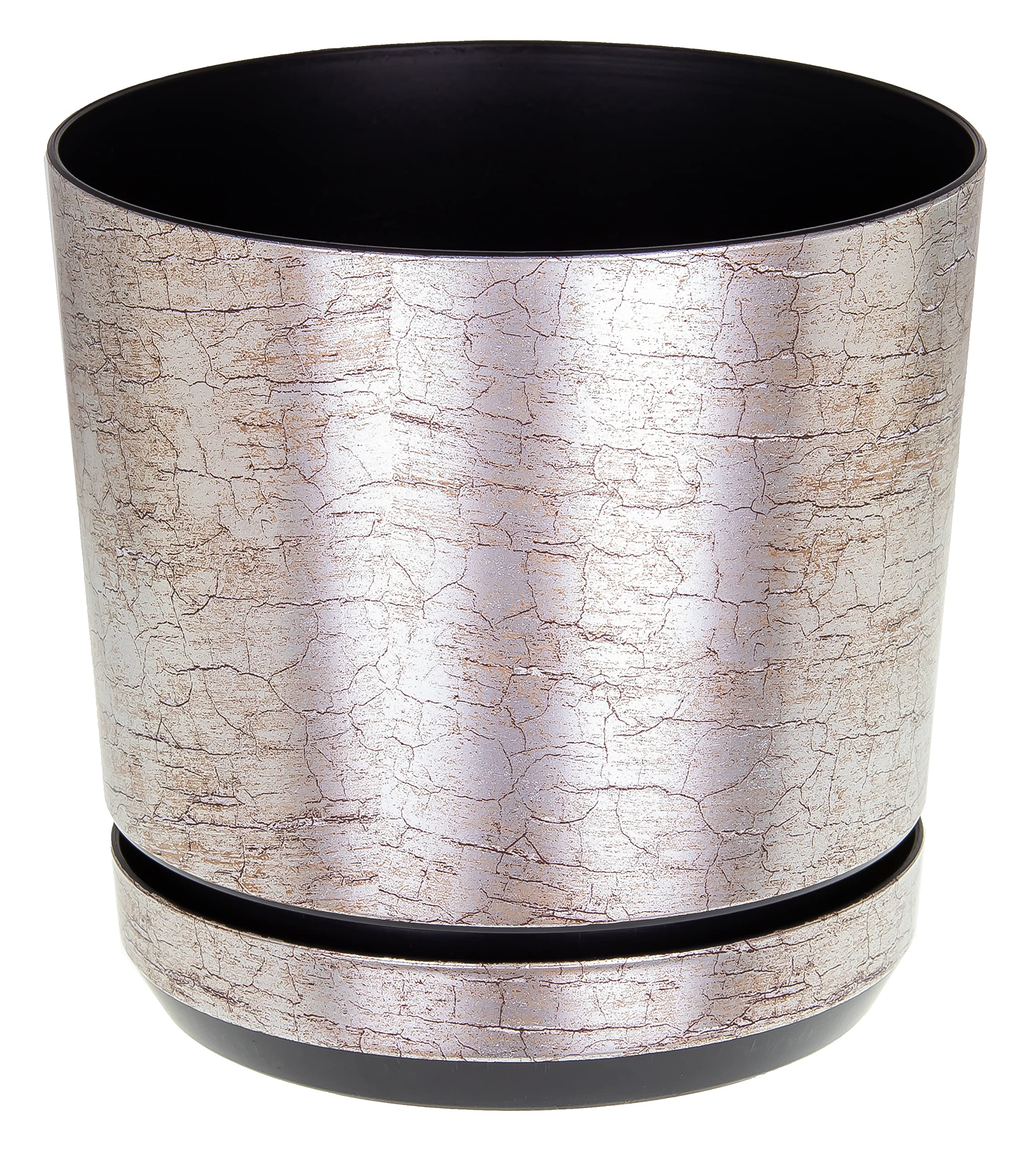KORAD Indoor Plant Pots, 6 sizes, 25 colours – Antique Silver Small ...