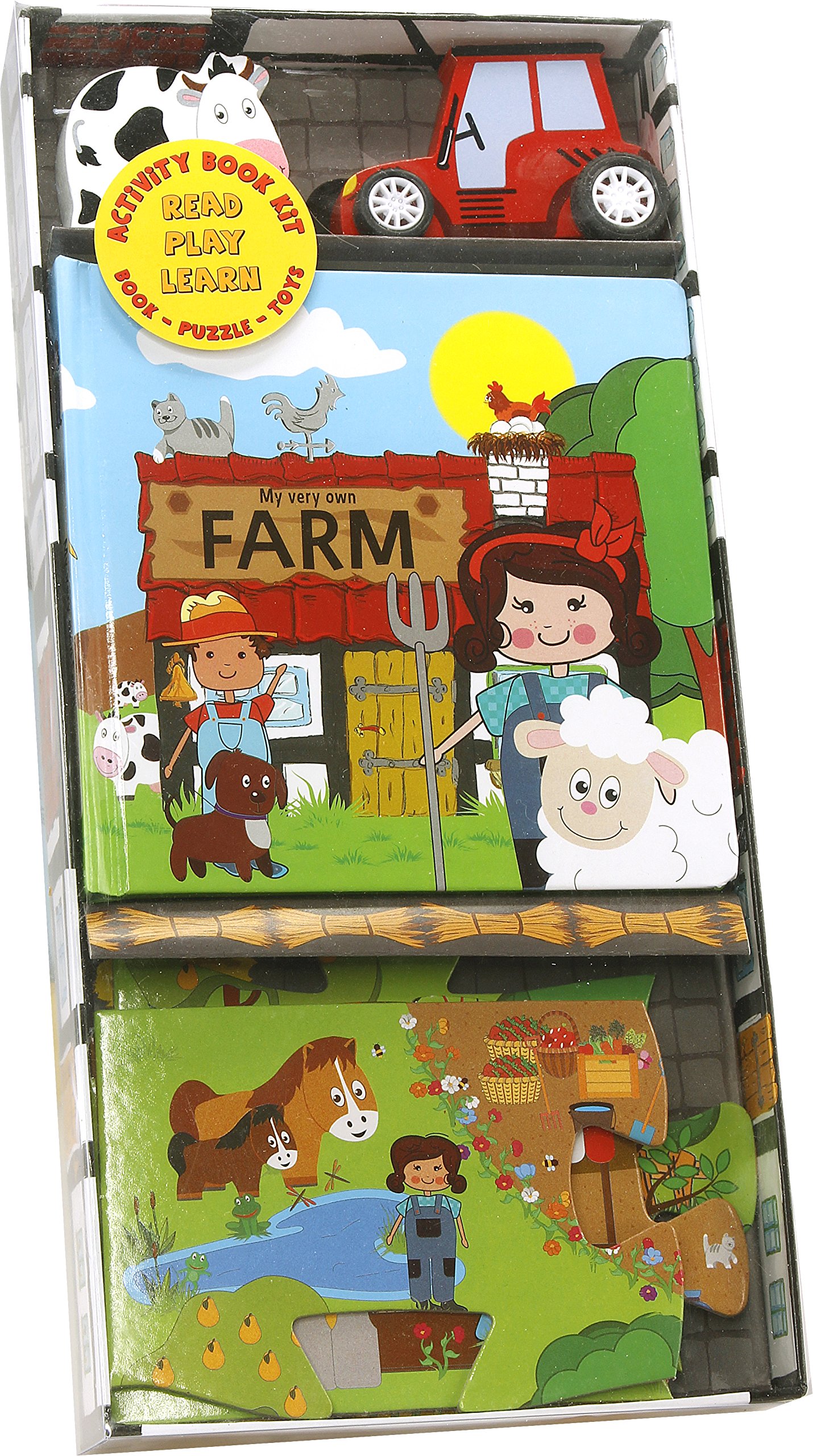 The Farm / Tractor Activity Book Set: Louise Buckens: 9788742550212 ...