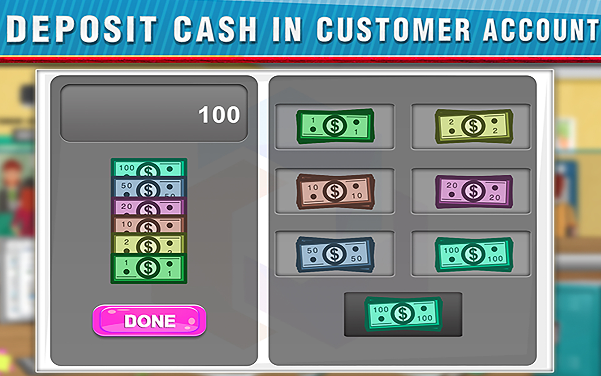 Real Bank Manager Cash Register - Kids Banker Game - App on Amazon Appstore