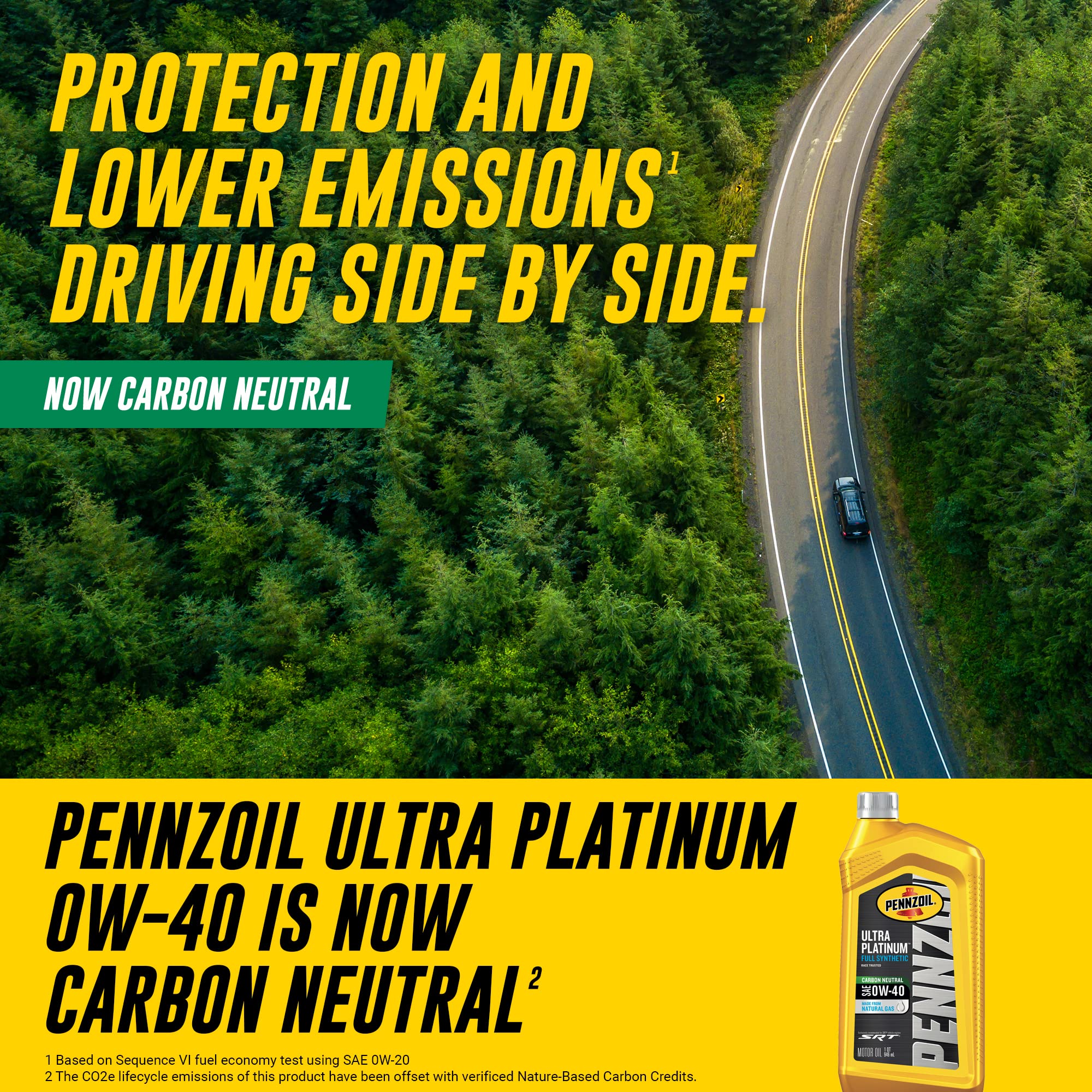Snapklik.com : Pennzoil Ultra Platinum Full Synthetic 0W-40 Motor Oil