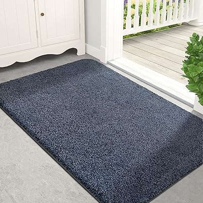 Amazon.com: LINLA Indoor Doormat Super Absorbs Mud Mat, Machine ...