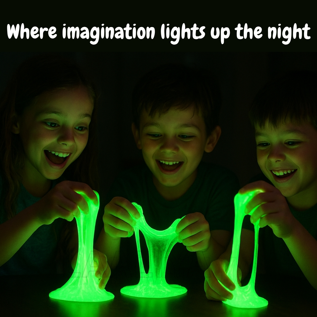 Watch LAALIYA Glow in The Dark Slime for Kids on Amazon Live