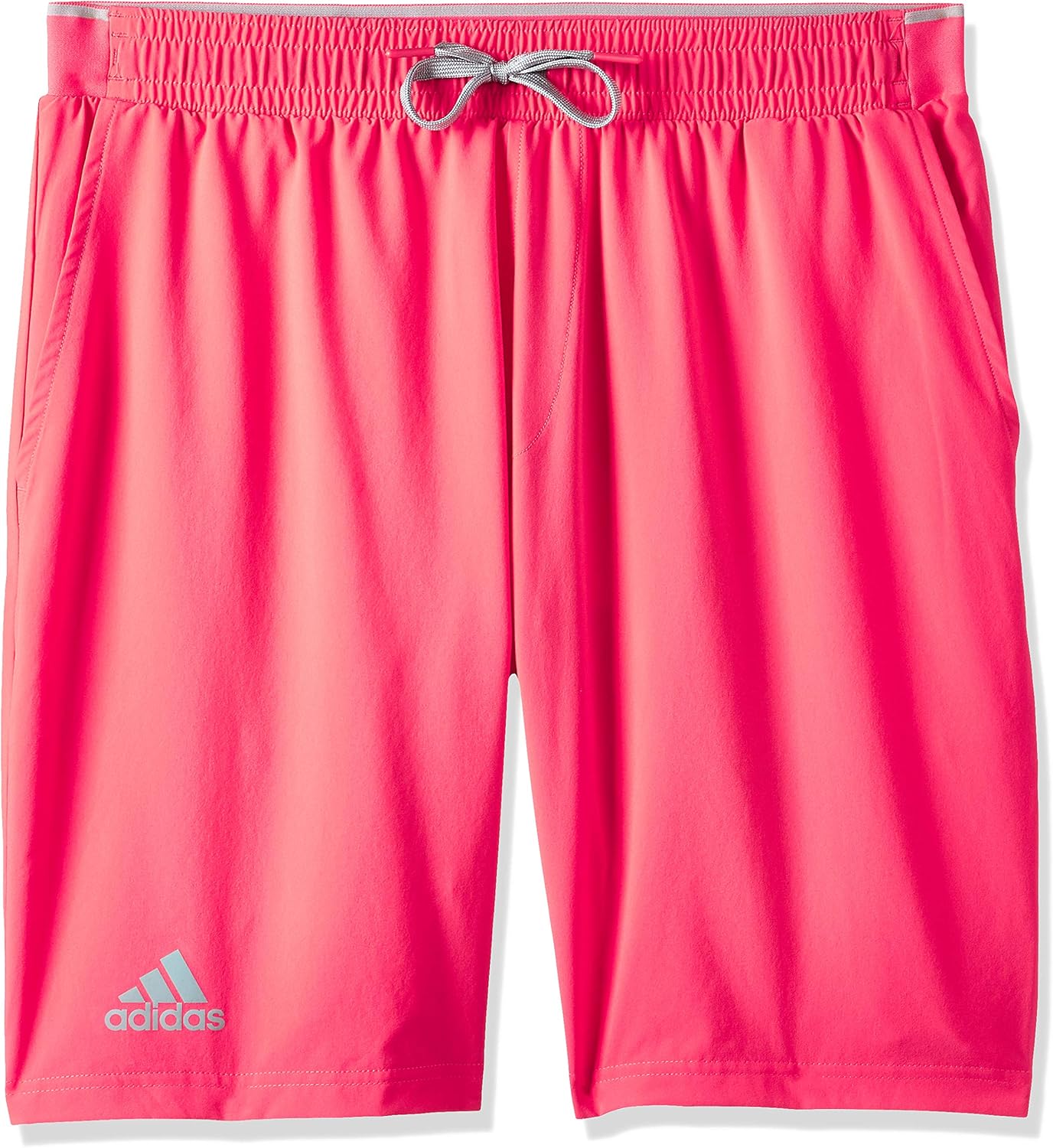 adidas Mens Club SW Short 9 Shorts, Color: Red (Shock Red ), Size: L ...