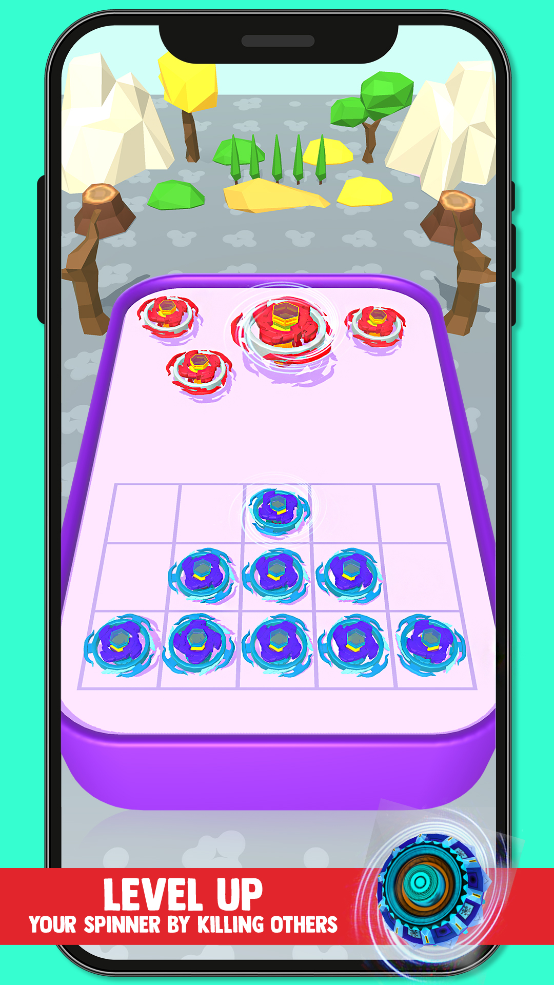 Spinner Merge Monster Battle Master: Blade Fusion Fight Strategy Game ...