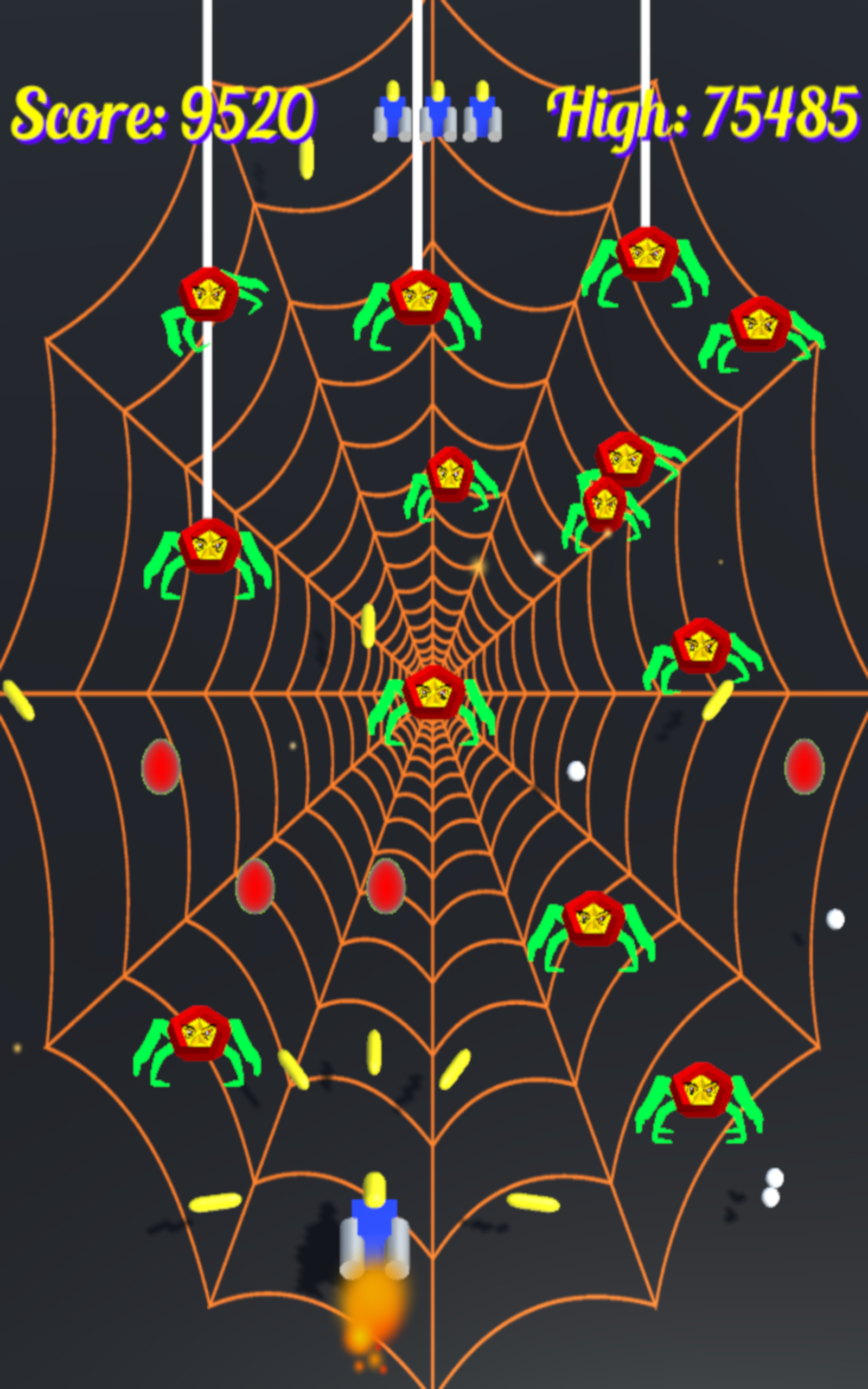 Arachnoids Pro, Attack of the space spiders - App on Amazon Appstore
