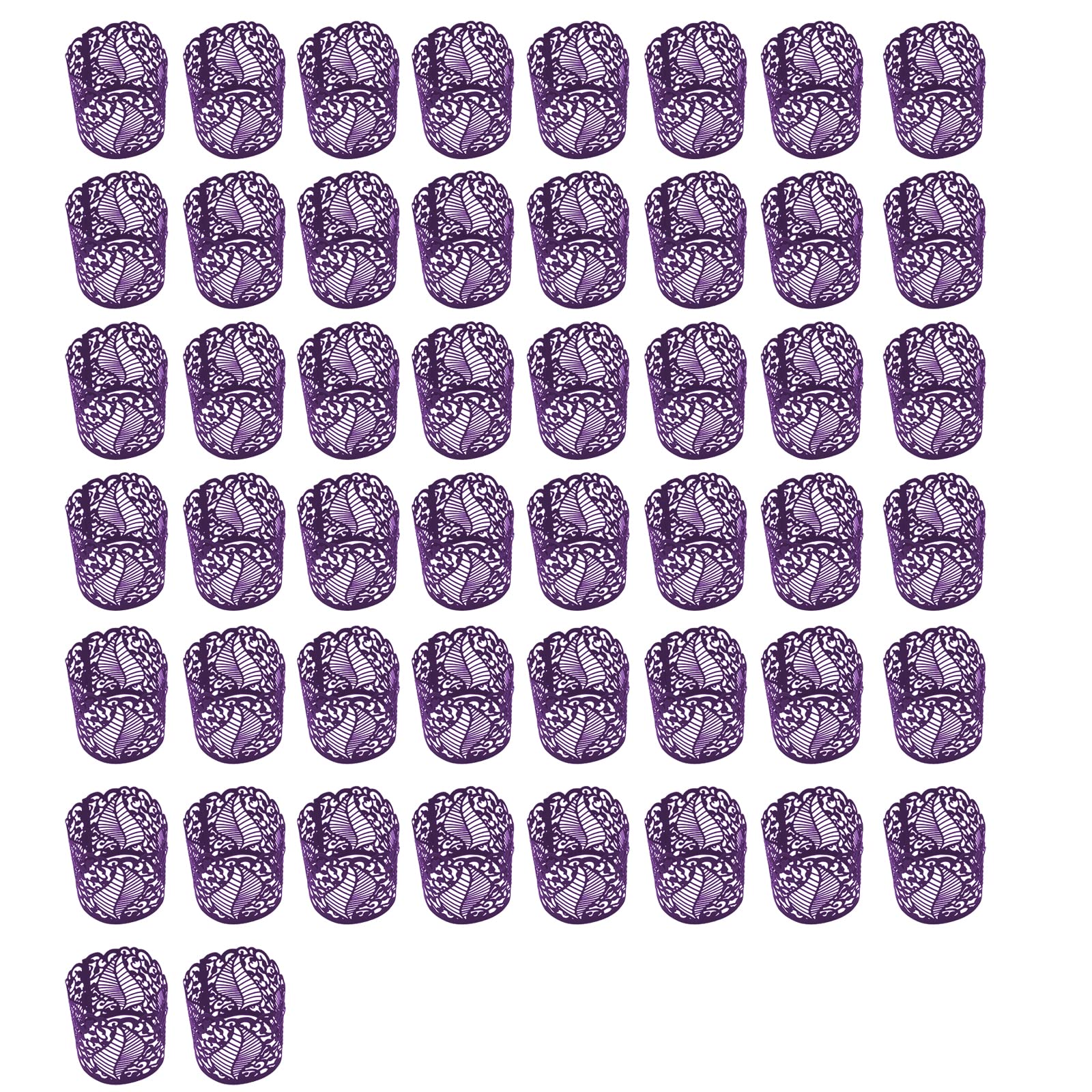 Amazon.com: 50x Purple LED Tea Light Candle Tealight Wrap Lampshade ...