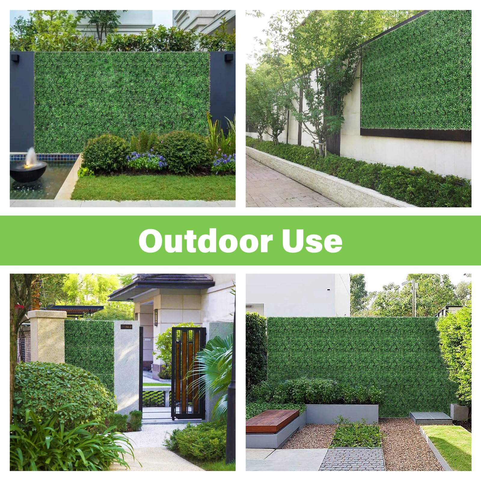 Outdoor Artificial Boxwood Privacy Screens Artificial Boxwood United