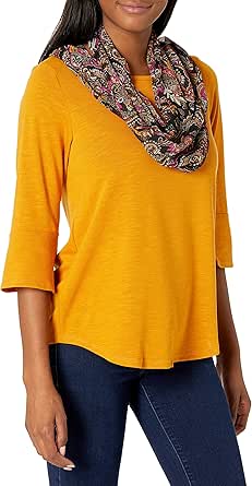 AGB Women's Hachi 2-fer Top at Amazon Women’s Clothing store