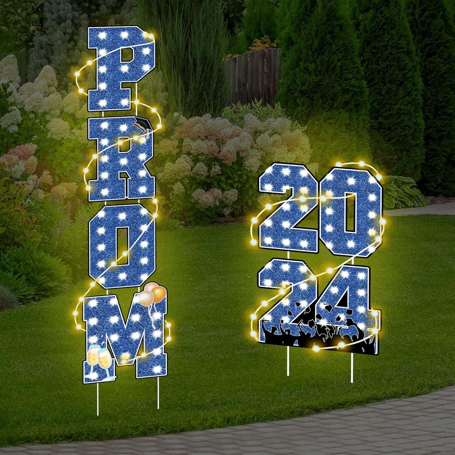 Amazon.com : Prom 2024 Yard Signs Prom Decorations 6 Pcs Prom ...