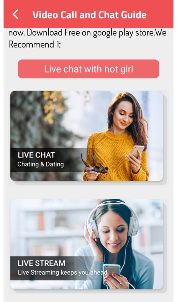 Free Video Call Guide & Chat Advice 2020 - App on Amazon Appstore