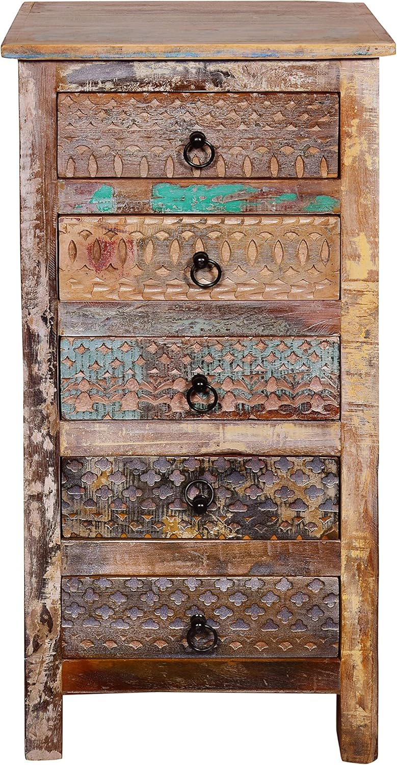 Amazon.com: Christopher Knight Home Swint Boho Handmade Reclaimed Wood ...