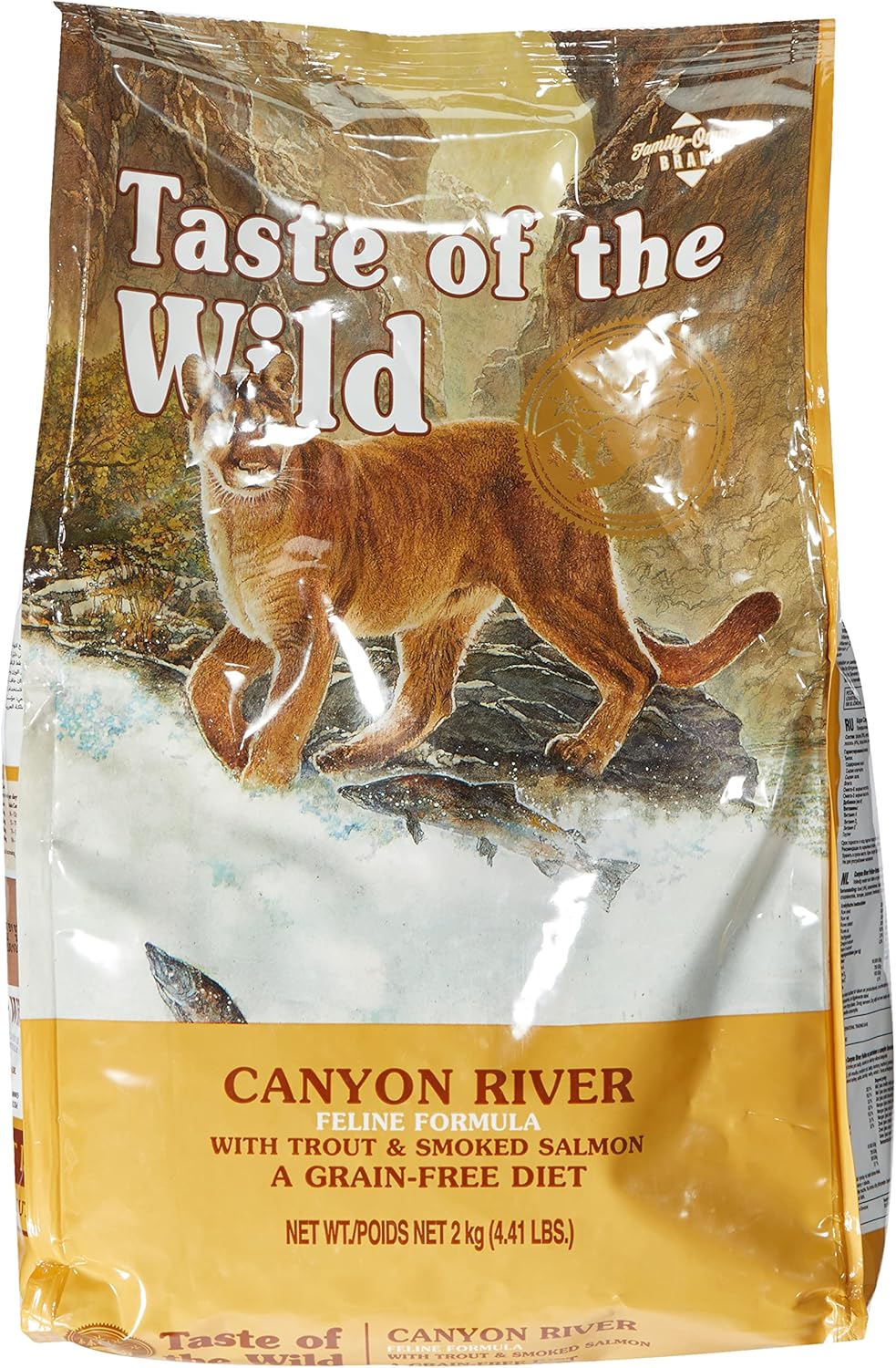 Taste of the Wild Canyon River Feline Recipe with Trout and Smoked ...