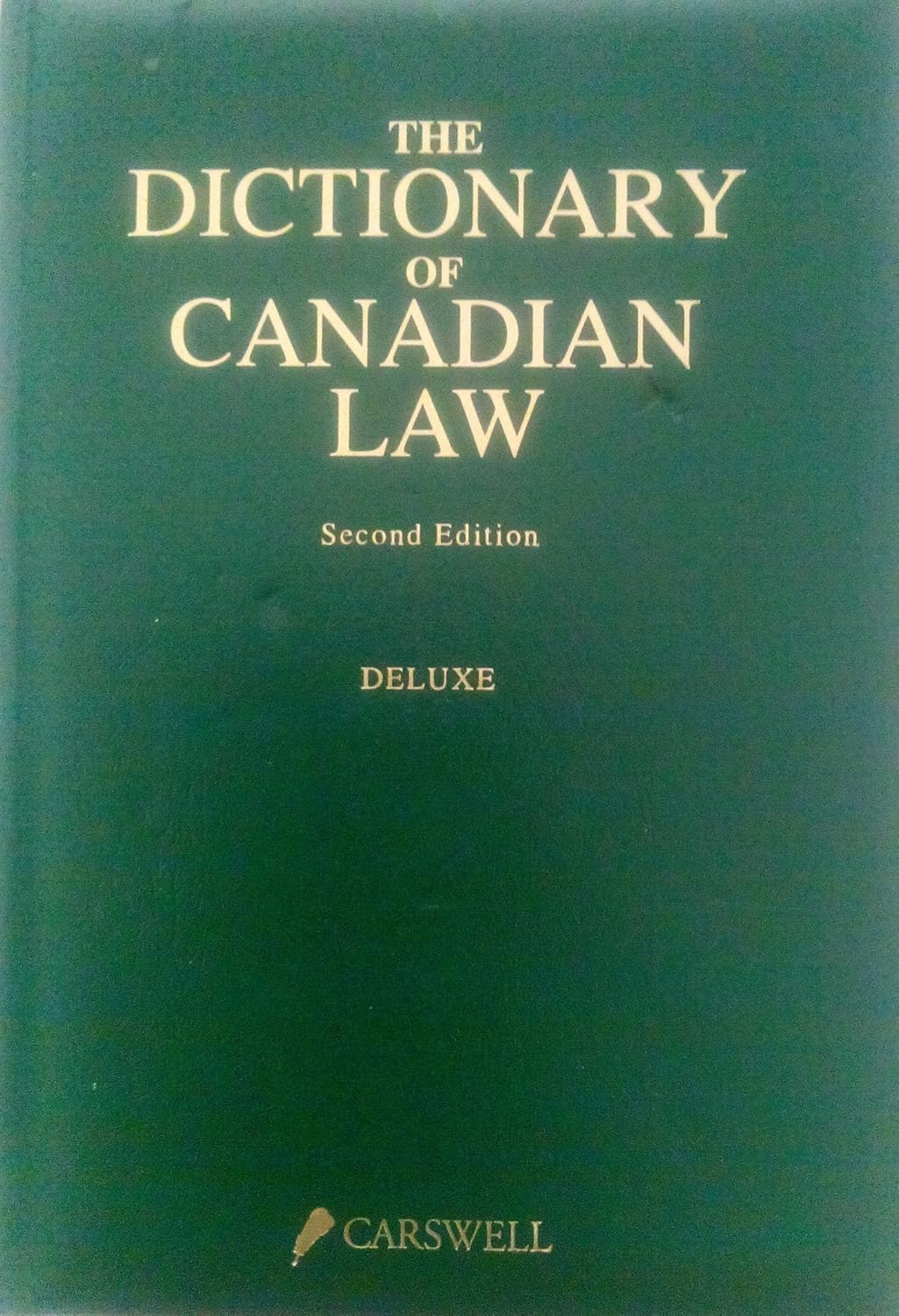 Amazon.com : Dictionary of Canadian Law : Books : Everything Else