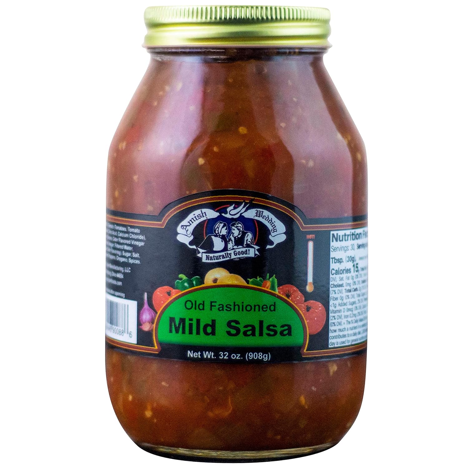 Amish Wedding Salsa suave 32oz – Yaxa Colombia