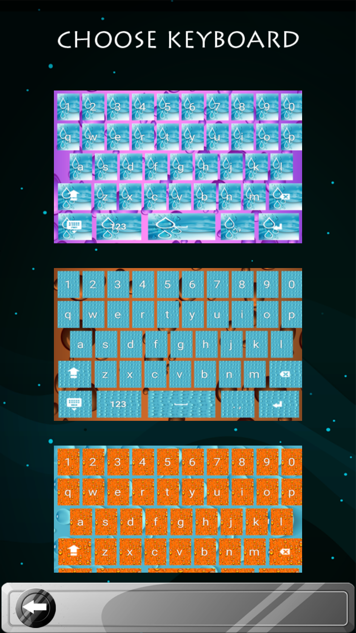 Water Drops Keyboards - App on Amazon Appstore
