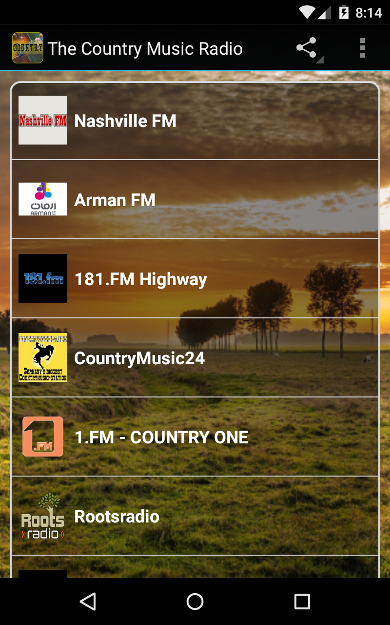 The Country Music Radio - App on the Amazon Appstore