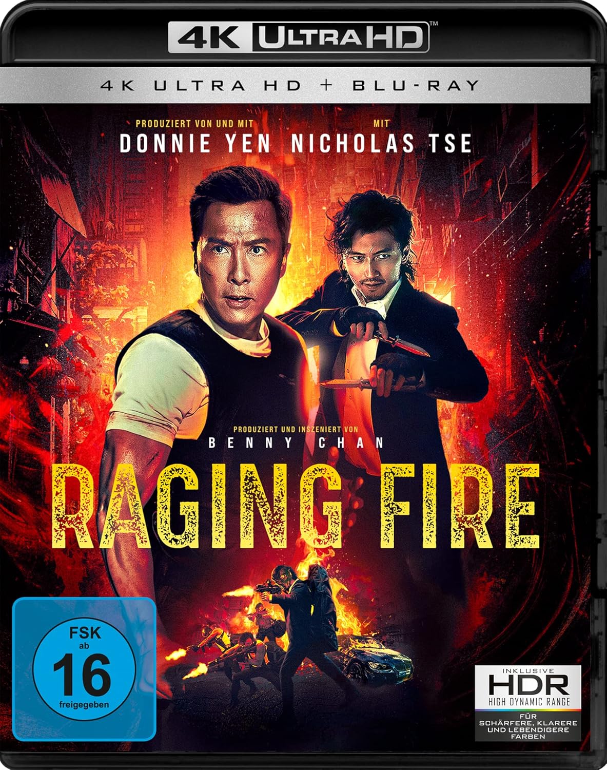 Raging Fire (4K Ultra HD) (+ Blu-ray) [Blu-ray]: Amazon.es: Yen, Donnie ...
