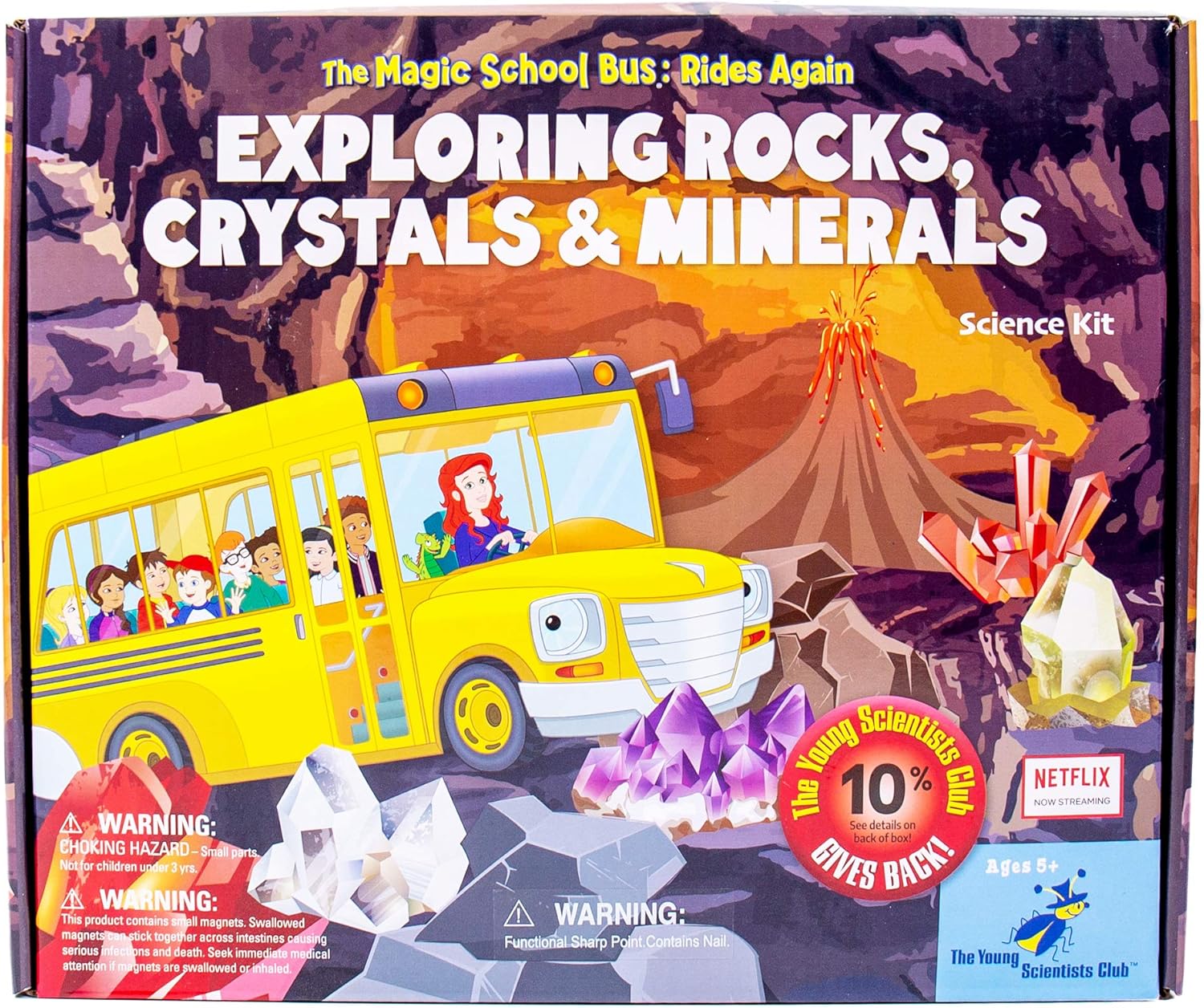 Amazon.com: The Magic School Bus Rides Again: Exploring Rocks, Minerals ...