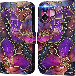 Amazon.com: DEENAKIN for iPhone 17 Wallet Case with Card Holder + Cash ...