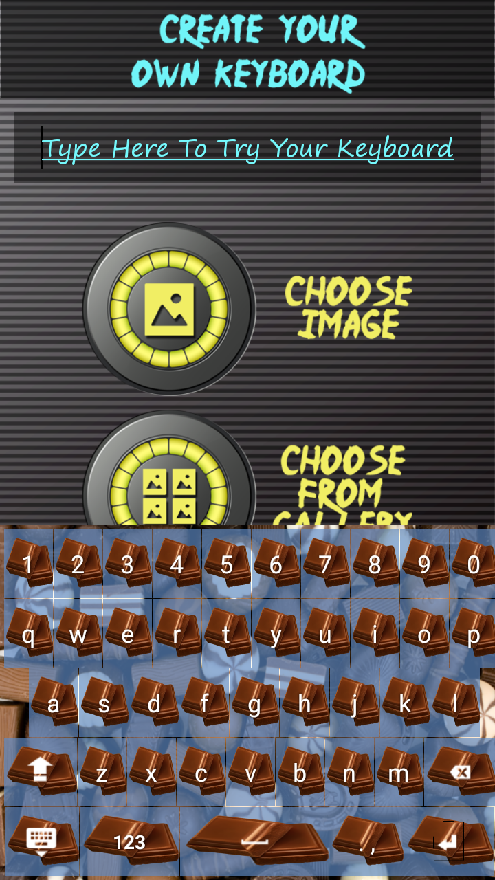 Delicious Chocolate Keyboards - App on the Amazon Appstore