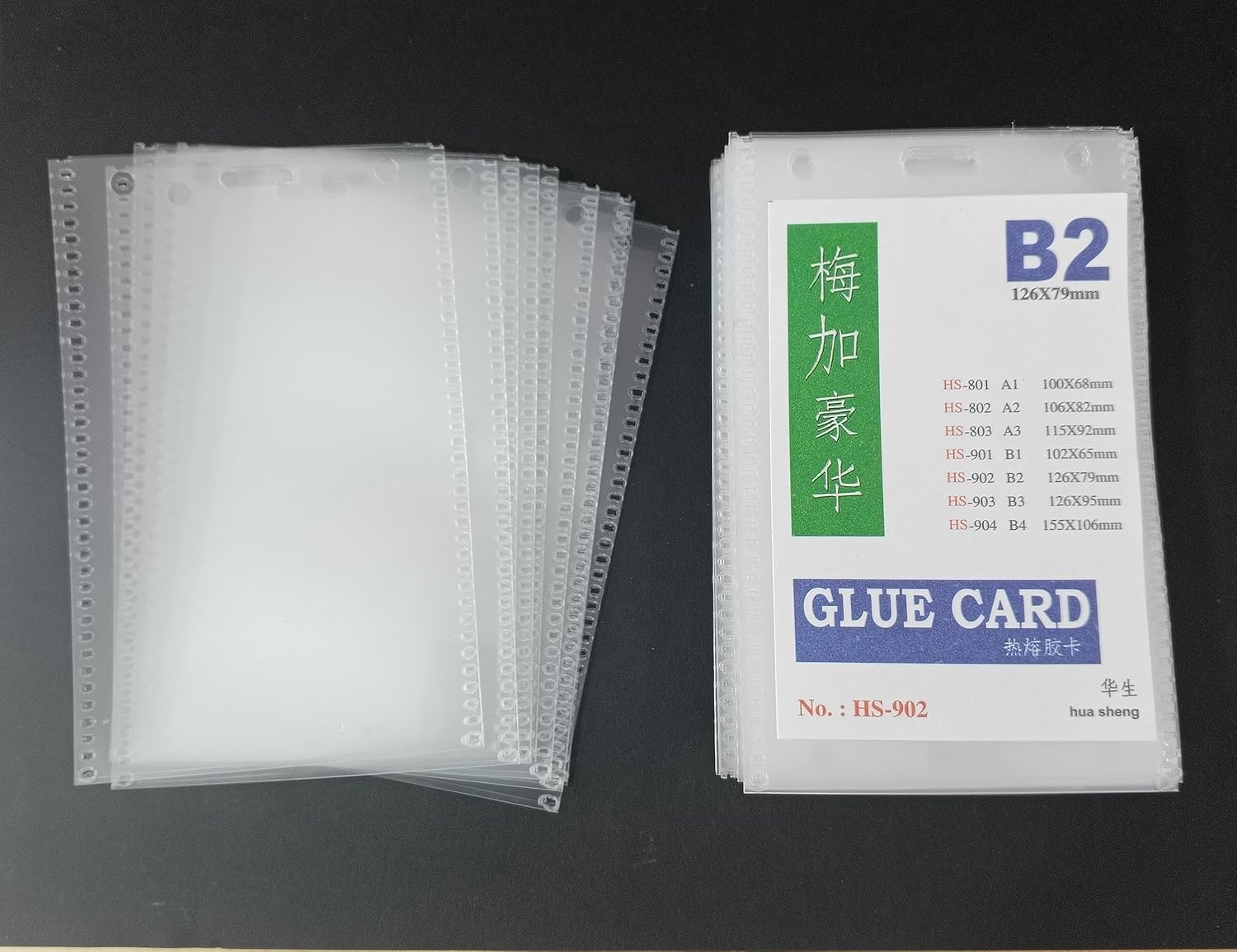 KESETKO ID Card Holders, Soft Plastic B2 ID Badge Holders, (50 Piece ...