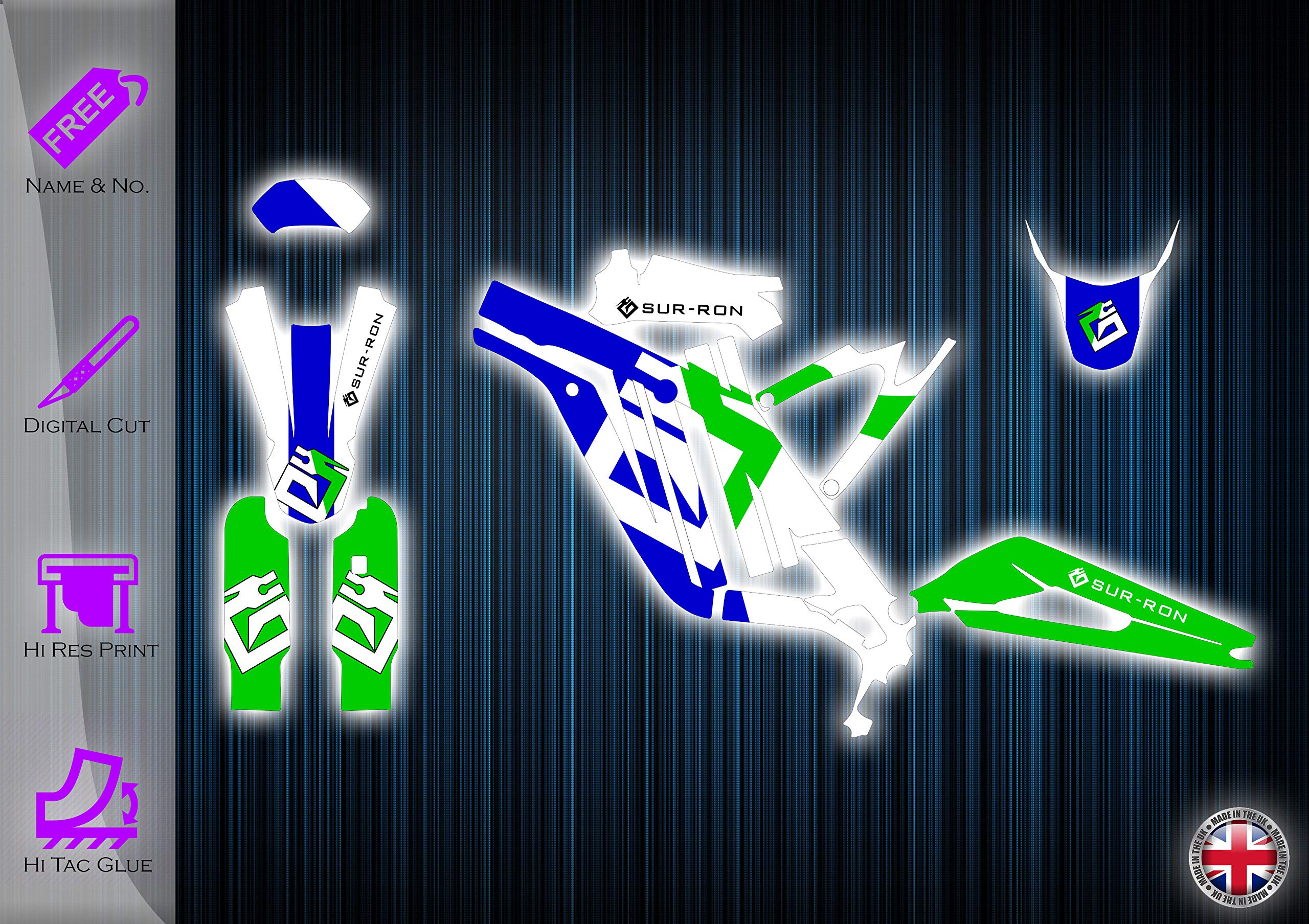 Surron Sticker Kit Sur Ron Graphics Kit Sur Ron Stickers | Desertcart INDIA