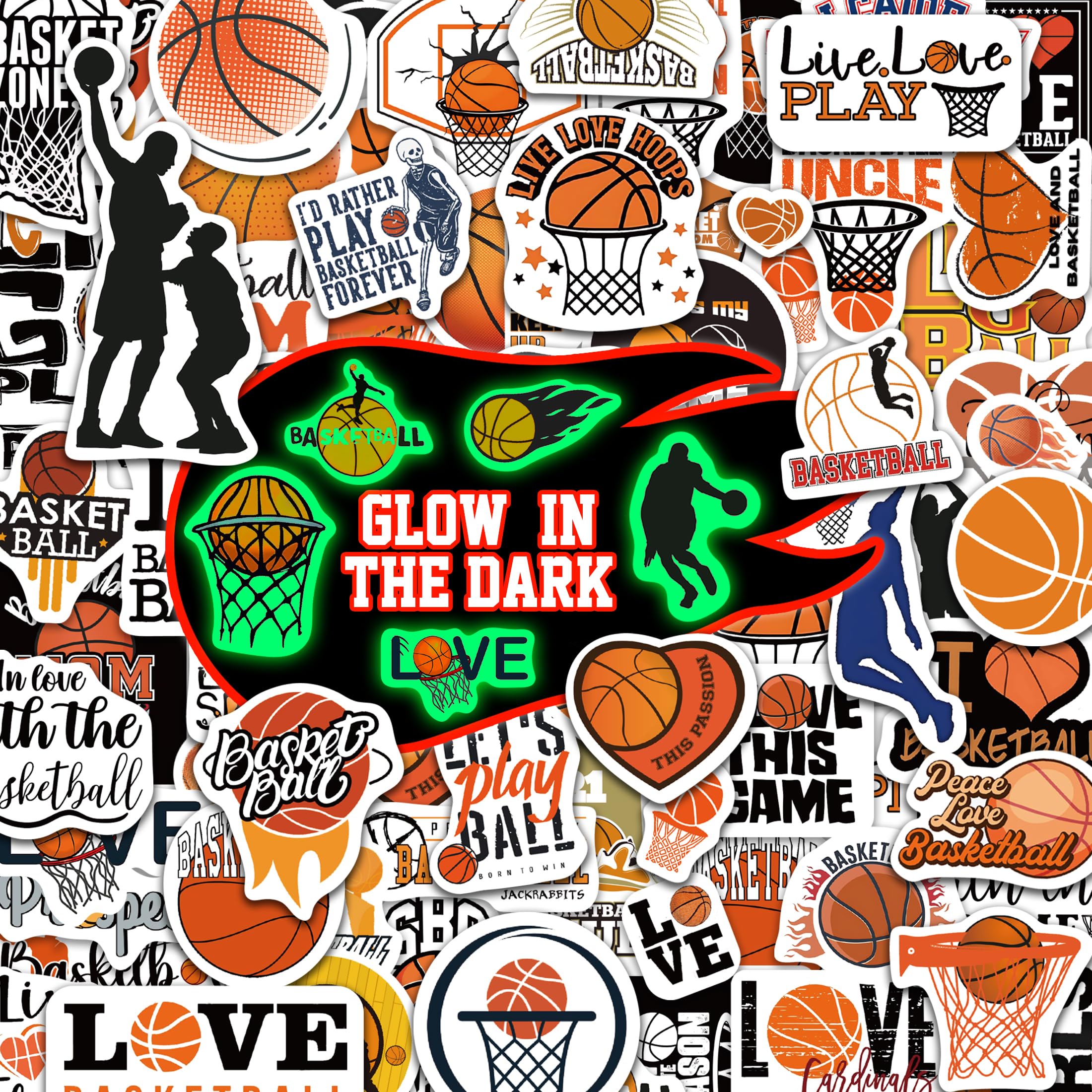 Team Pride Decals 25PCS Indiana Basketball Pacer Stickers Pack For ...