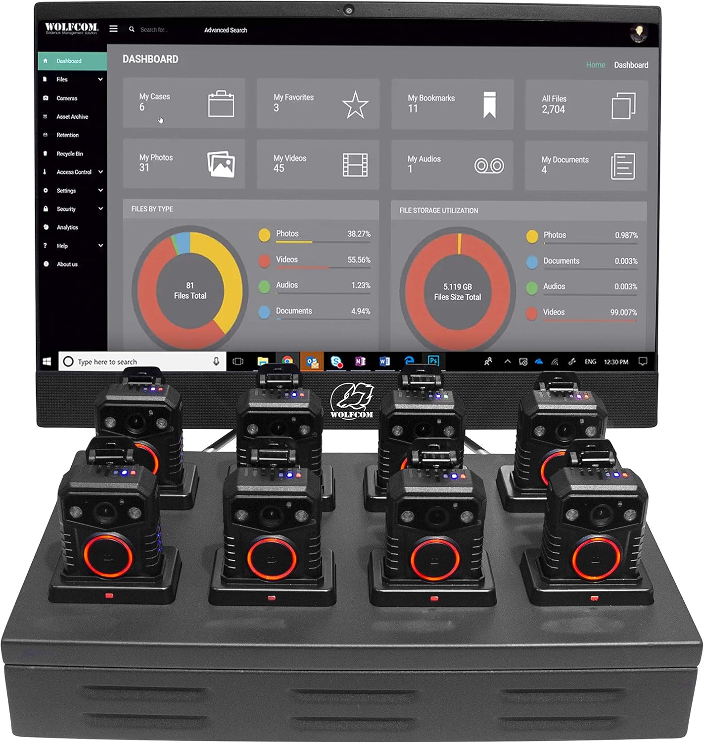 Amazon.com: Genuine 8-Man X2 Smart Upload Docking Station for WOLFCOM ...