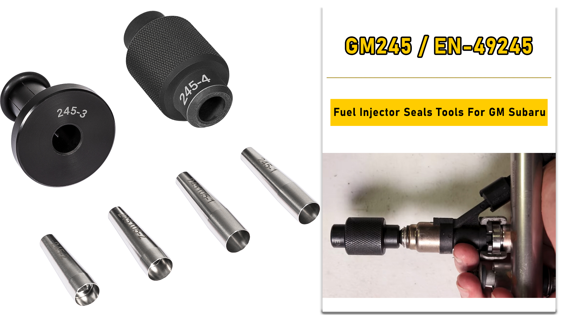Watch GM245 Fuel Injector Seals Tools For GM Subaru #EN-49245 on Amazon ...