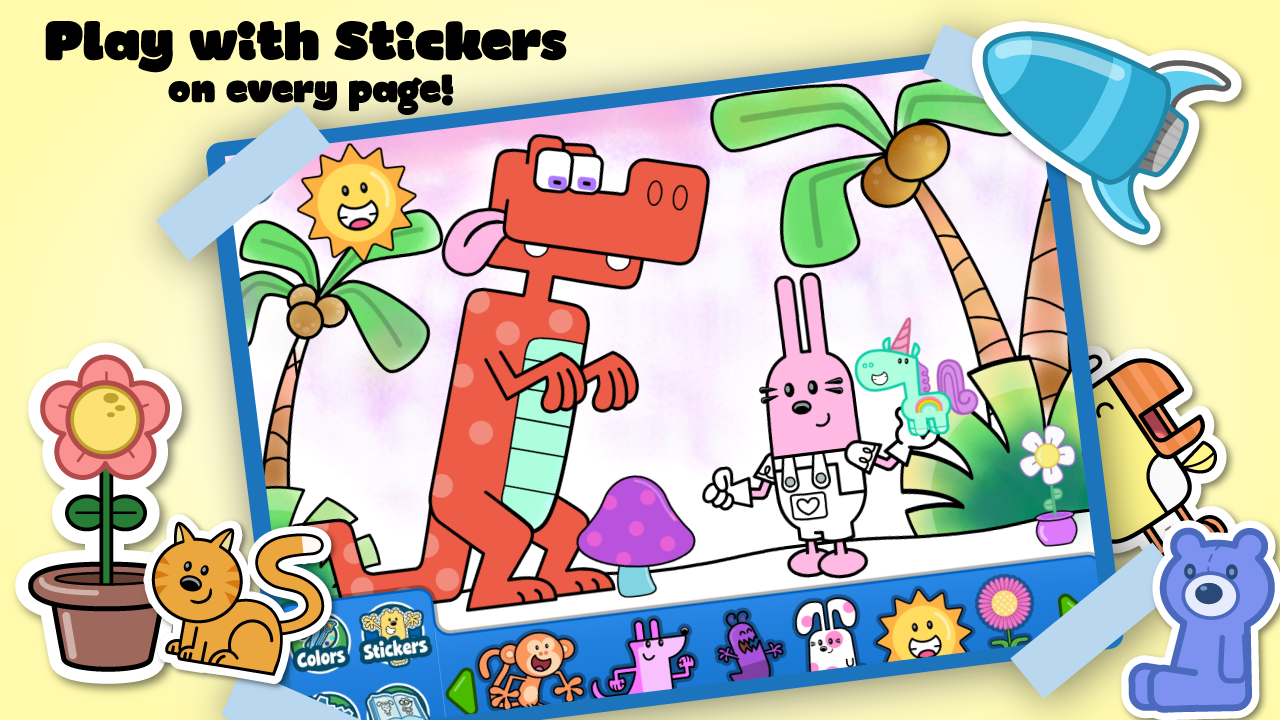 Wubbzy's Animal Coloring Book:Amazon.com:Appstore for Android