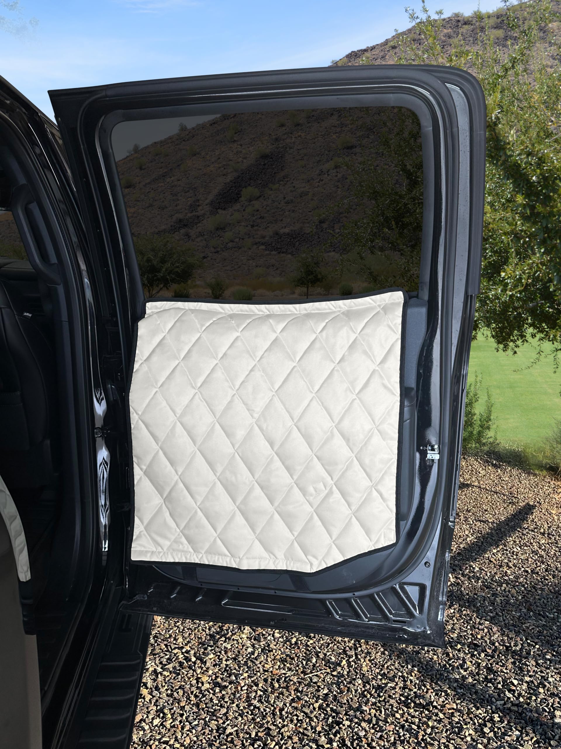 Car Seat Protector For Dogs 4Knines Dog Door Guard Protector - Large ...