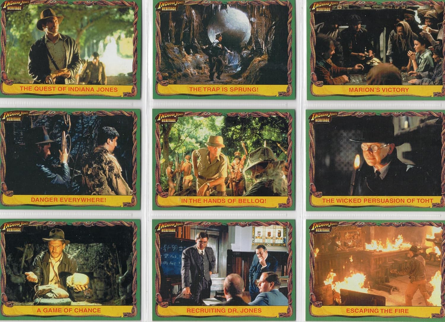 Topps Indiana Jones Heritage Trading Cards Base Set at Amazon's ...