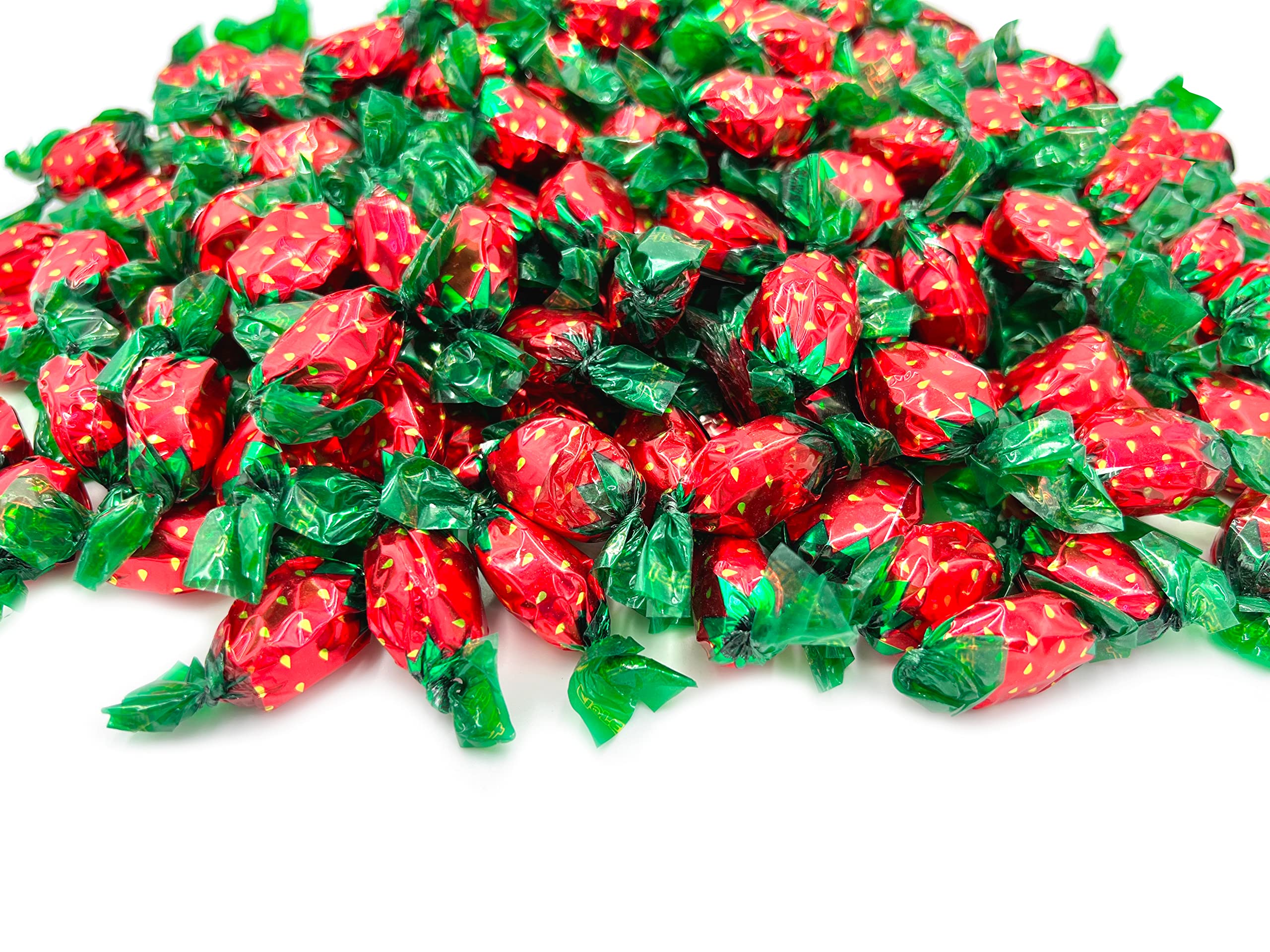 Snapklik.com : Strawberry Filled Bon Bons Valentines Day Hard Candy ...