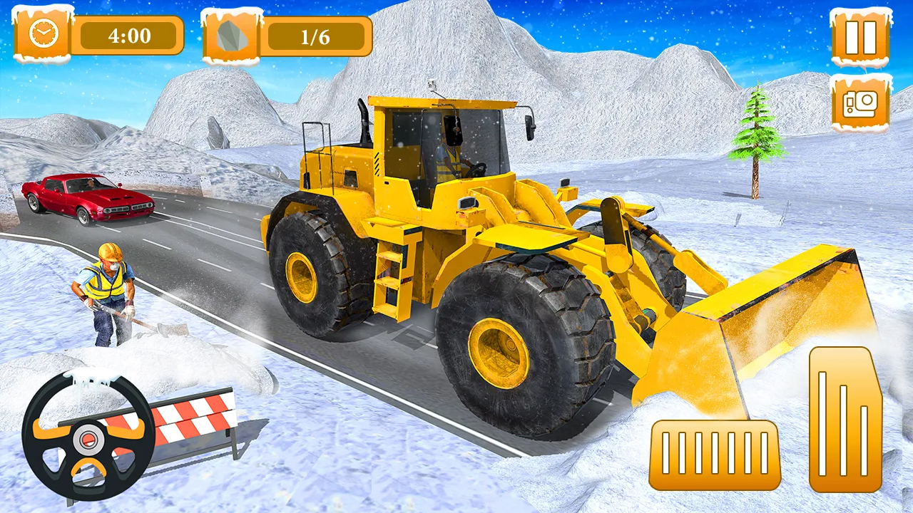 Snow Plow Truck Simulator: Snow Blower Machine Driving Games - Heavy ...