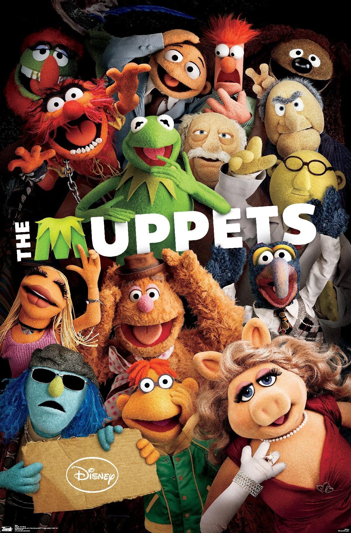 Amazon.com: Posters USA The Muppet Original Movie Poster GLOSSY FINISH ...
