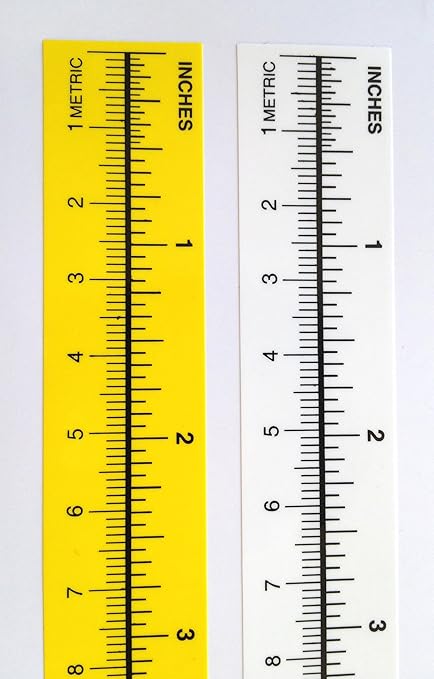 Amazon.com : Cardstick XL Ruler Decals : Office And School Rulers ...