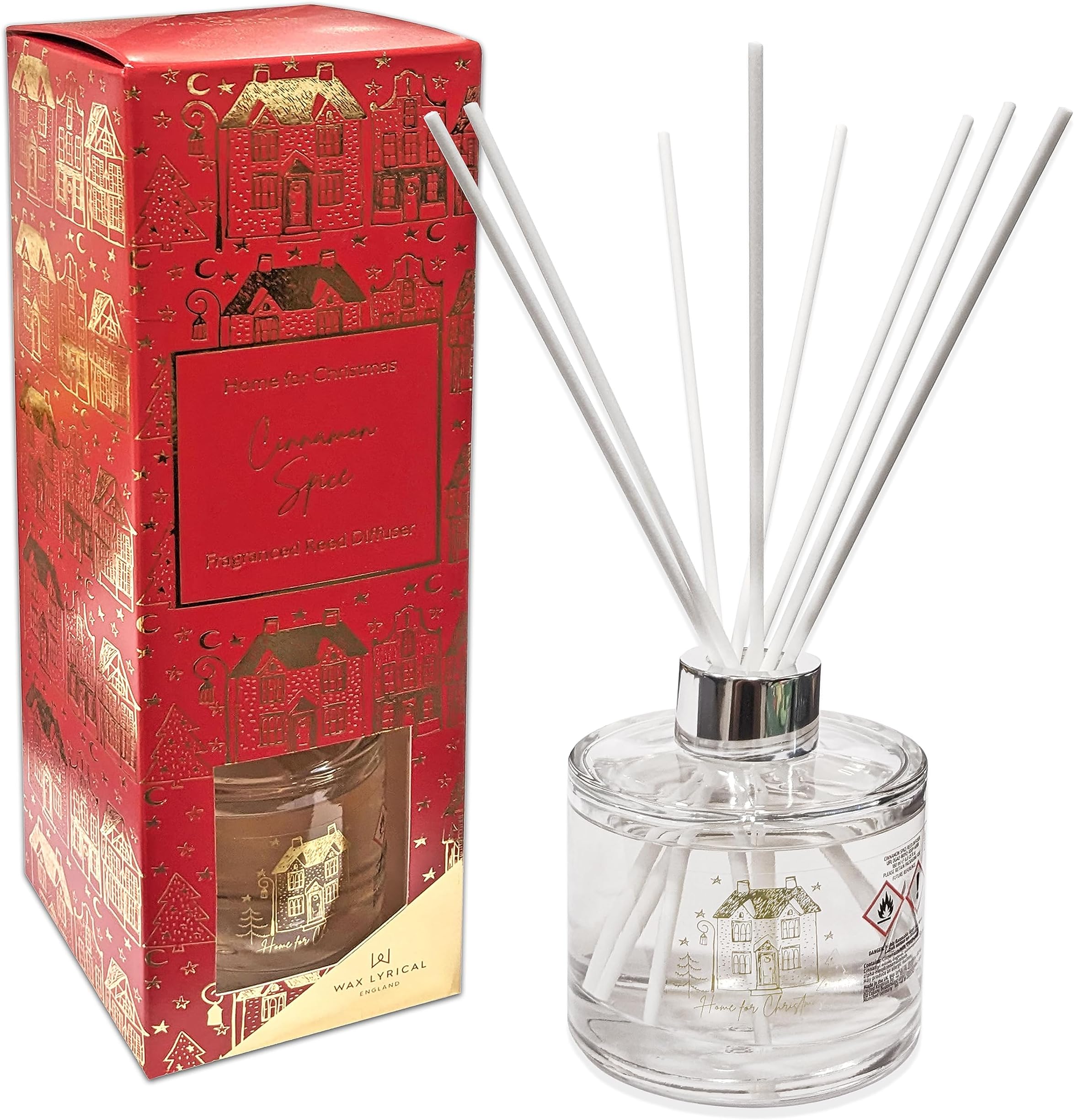 Wickford & Co. Scented Reed Diffuser Room Fragrance 100ml - Gingerbread ...