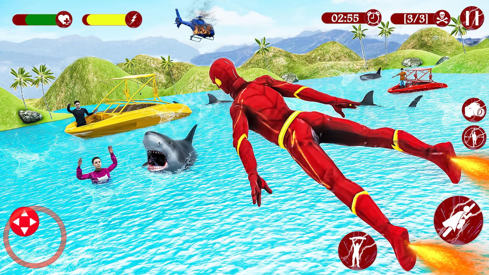 Super Speed Rescue Survival: Flying Hero Games - App on Amazon Appstore