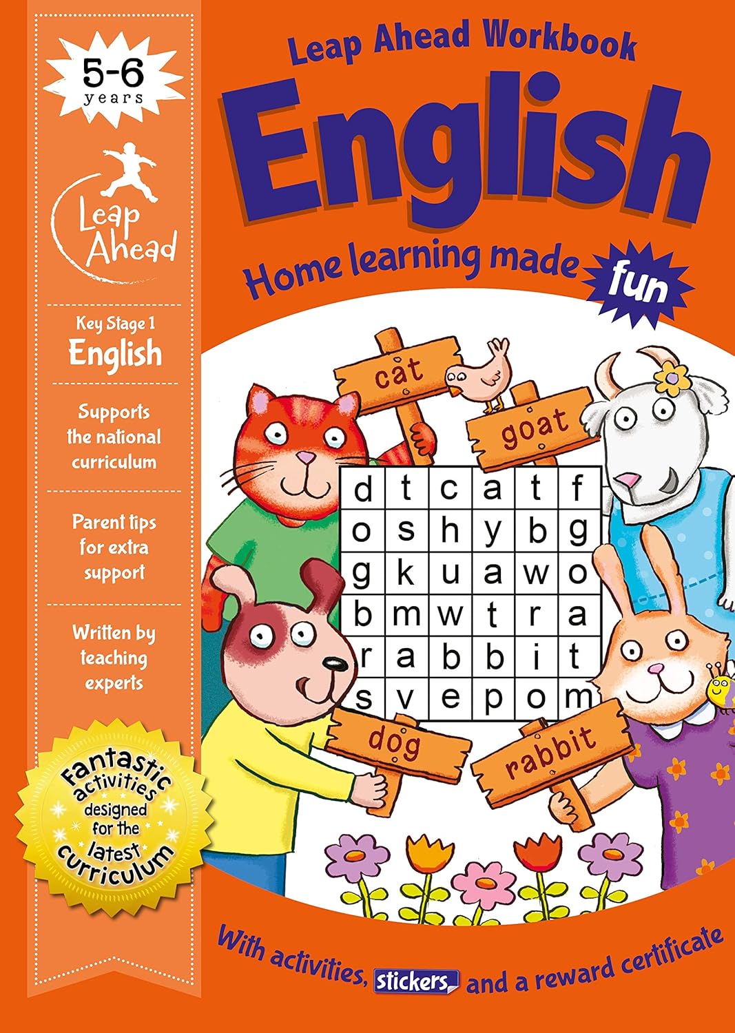Leap Ahead: 5-6 Years English (Leap Ahead Workbook Expert): Na ...