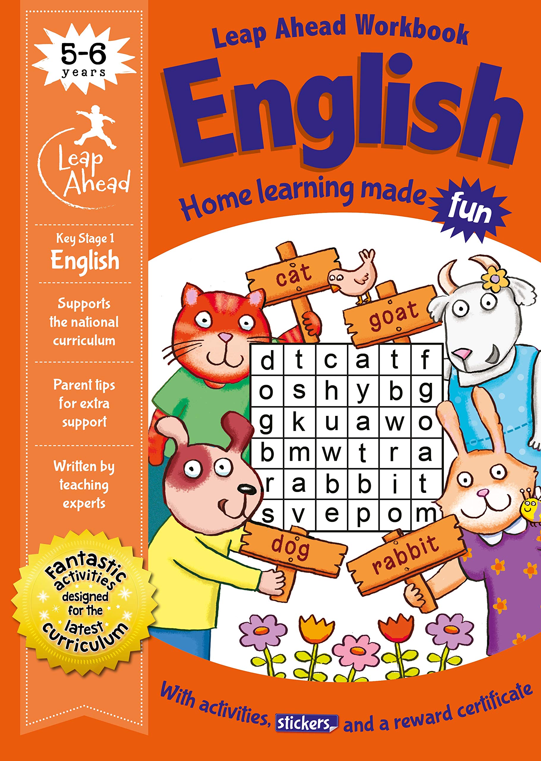 Leap Ahead: 5-6 Years English (Leap Ahead Workbook Expert) : Igloo ...