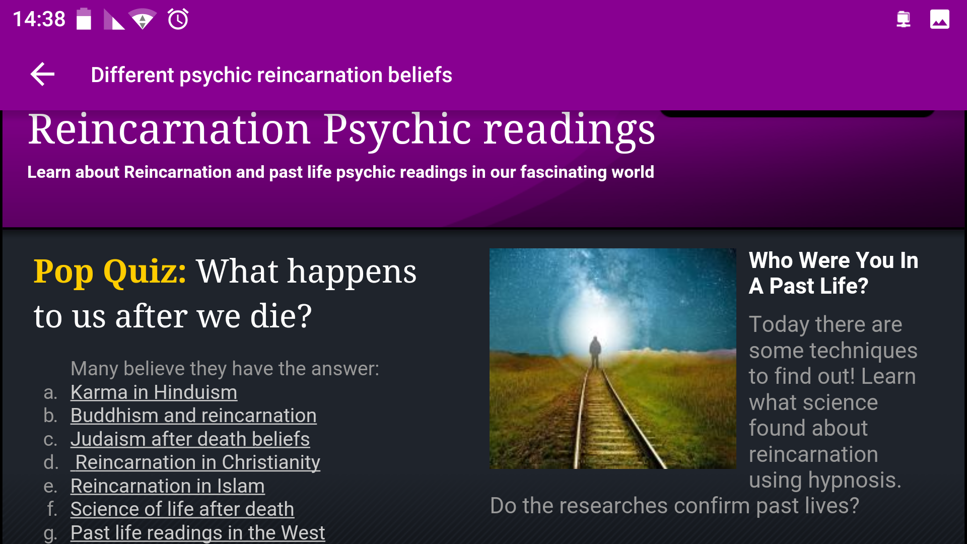 Reincarnation - life after death - explore past life - App on Amazon ...