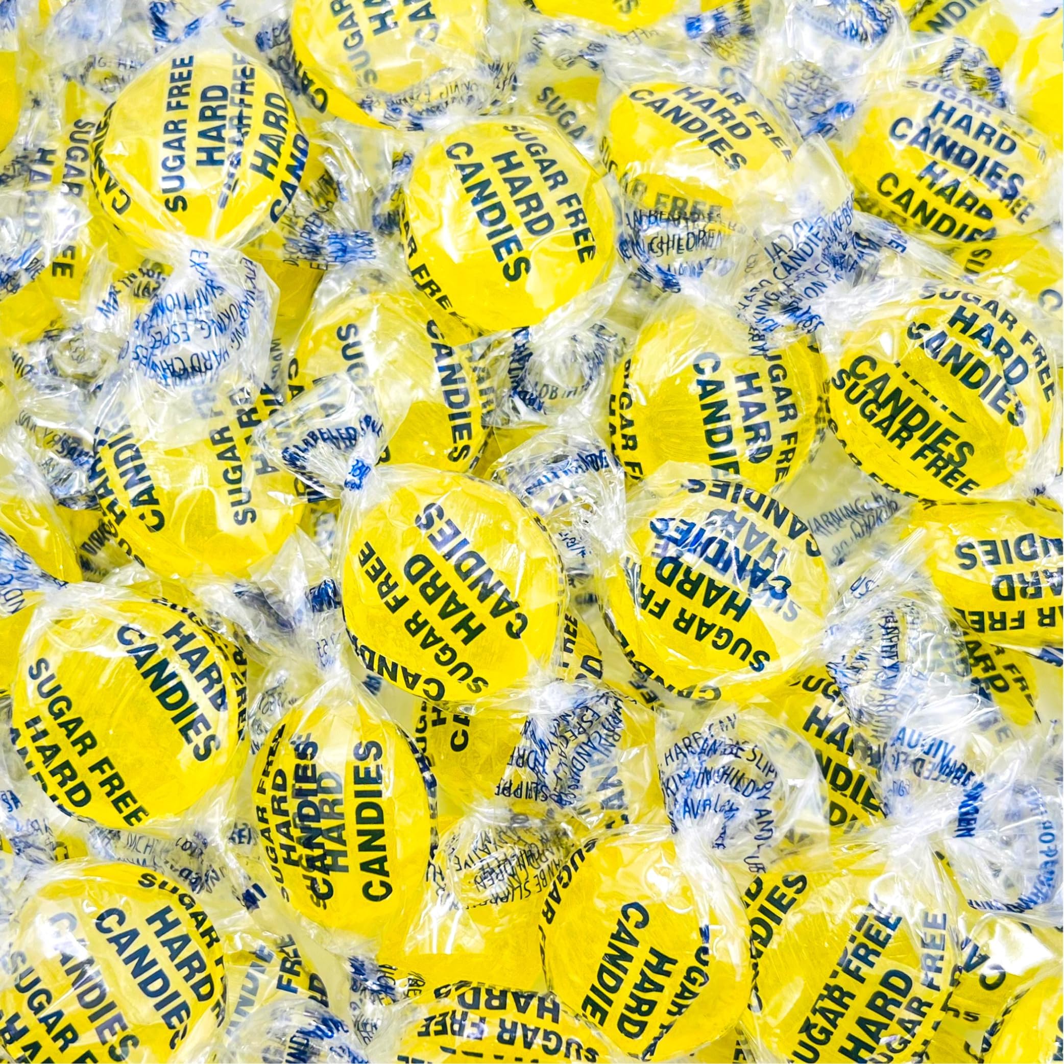 Amazon.com : Sugar FREE Lemon Drops Hard Candy - 1LB - KETO Friendly ...