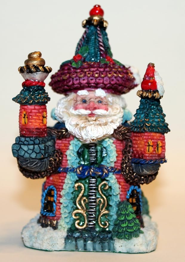 Amazon.com: Crinkle Claus By Possible Dreams Santa Castle 659019 : Home ...